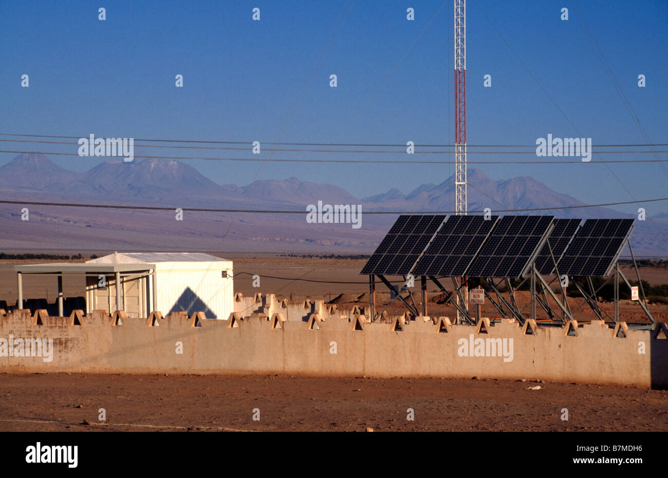 Chile solar panels hi-res stock photography and images - Alamy