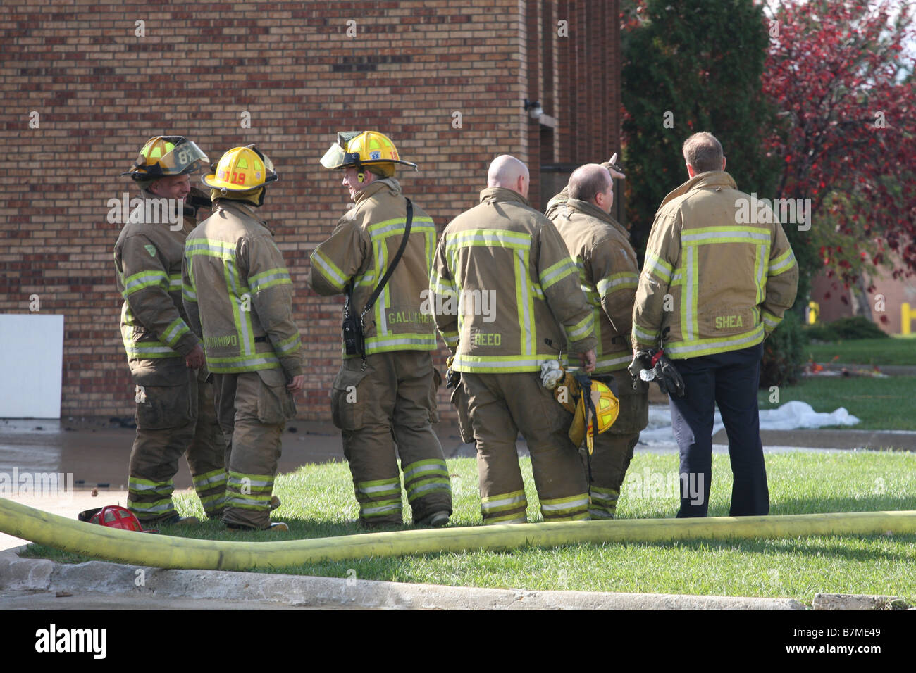 Firefighters respond to a serious industrial fire Stock Photo - Alamy