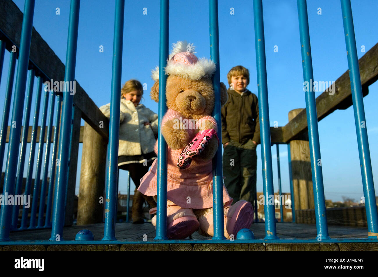 Teddy bear trapped hi-res stock photography and images - Alamy