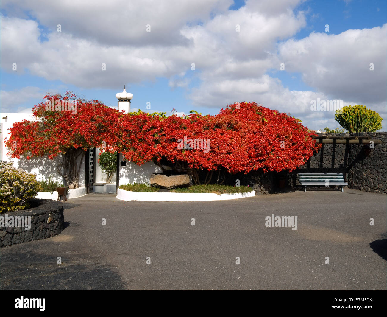 Foundation cesar manrique home artist spanish hi-res stock photography ...