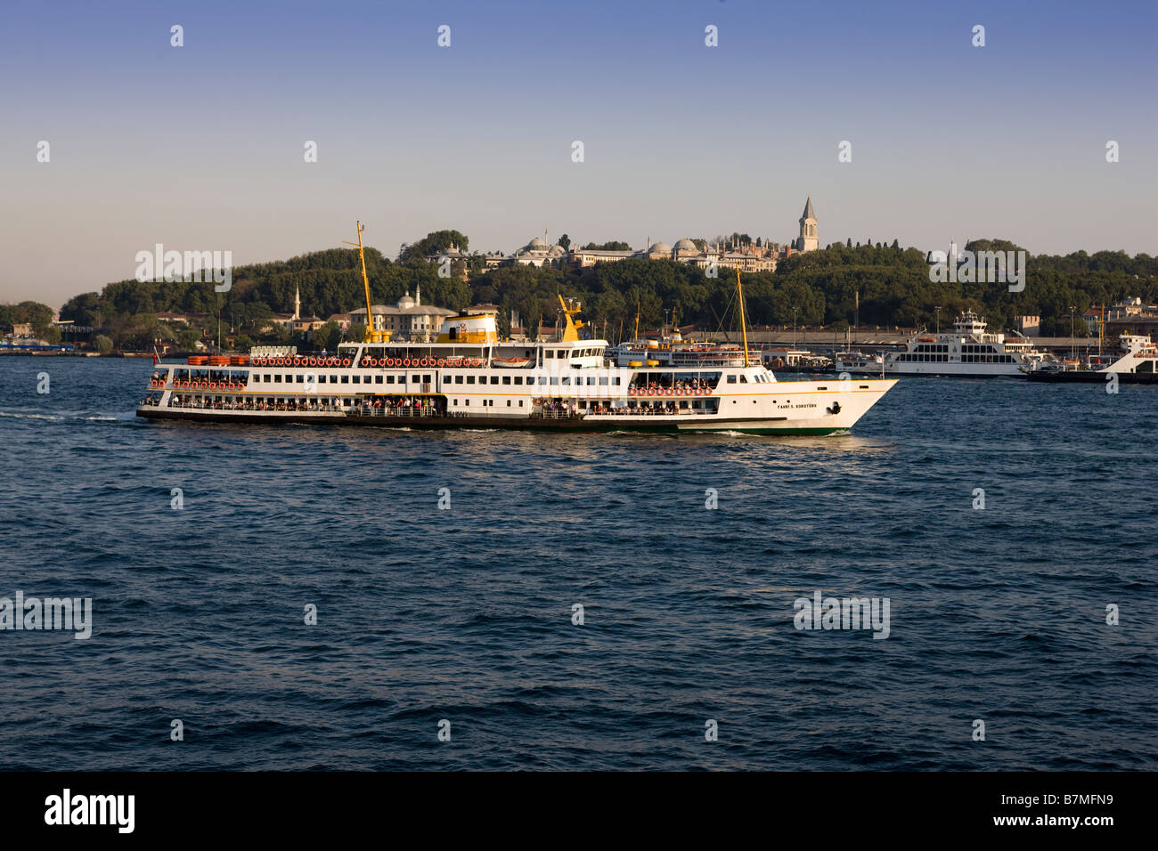 Passenger Ferry Istanbul Turkey Stock Photo - Alamy