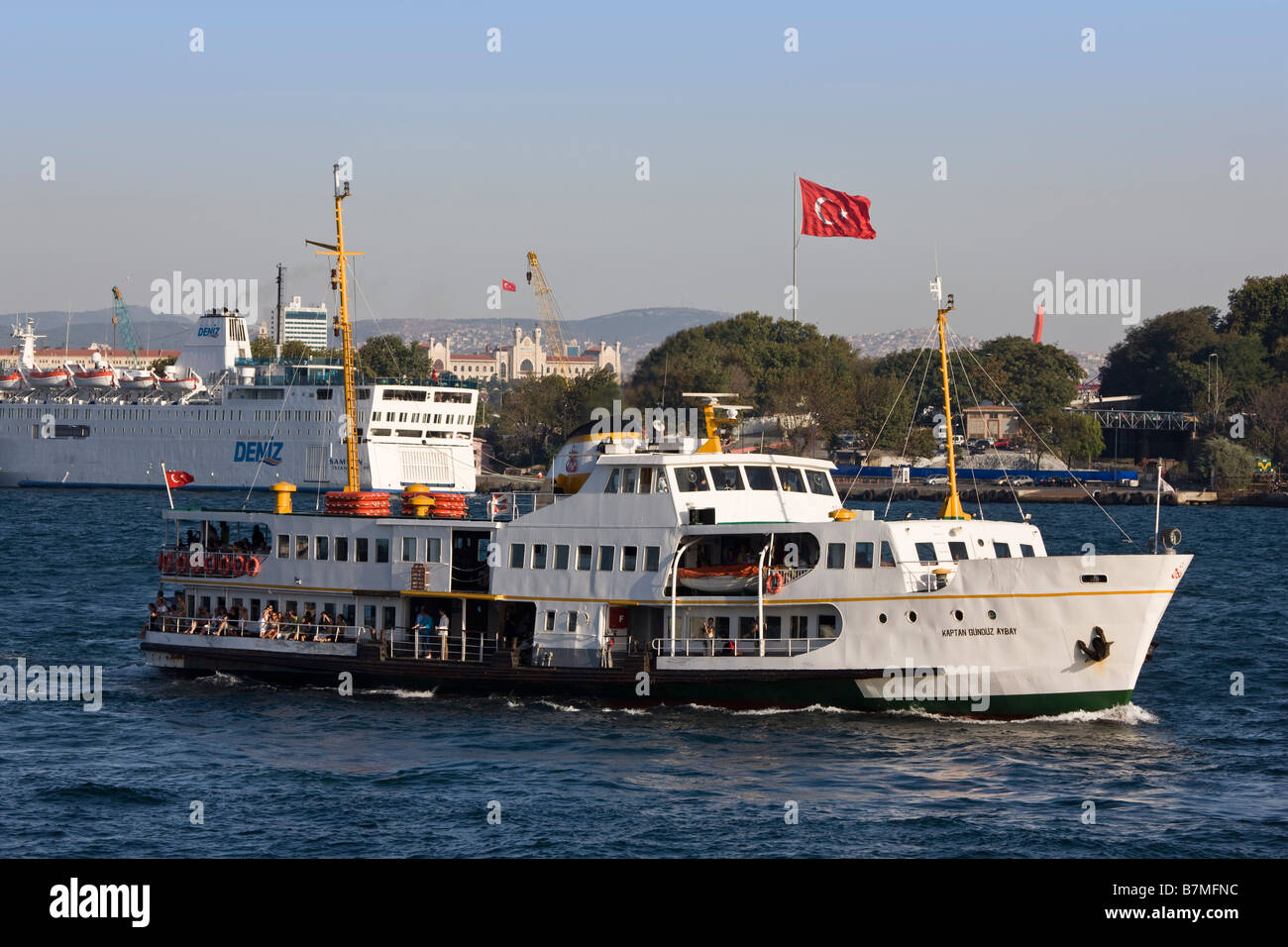 Bosphorus Ferry Istanbul Turkey Stock Photo - Alamy