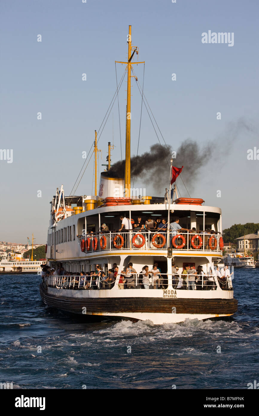 Ferry Boat Istanbul Turkey Stock Photo - Alamy