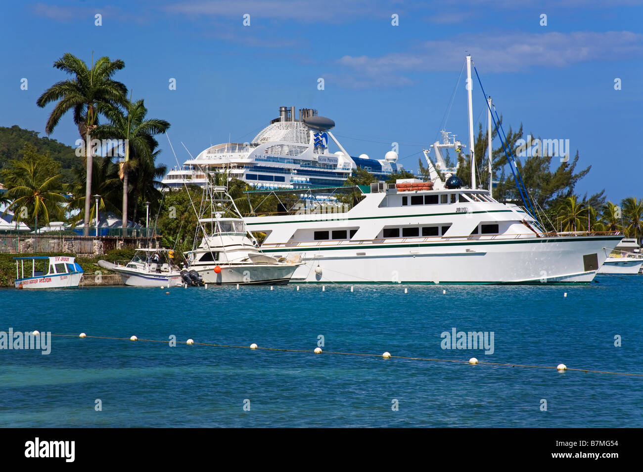Turtle Beach Ocho Rios St Ann s Parish Jamaica Caribbean Stock Photo ...