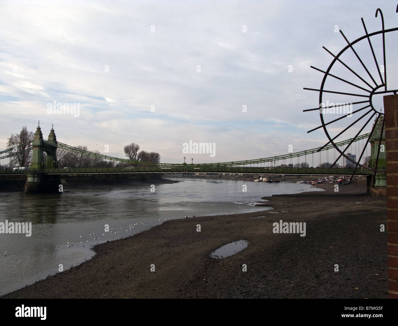 The Thames at Hammersmith Stock Photo - Alamy