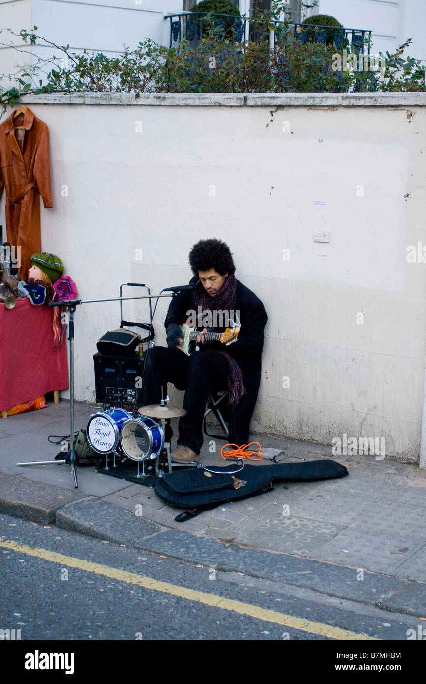 Male busker london hi-res stock photography and images - Alamy