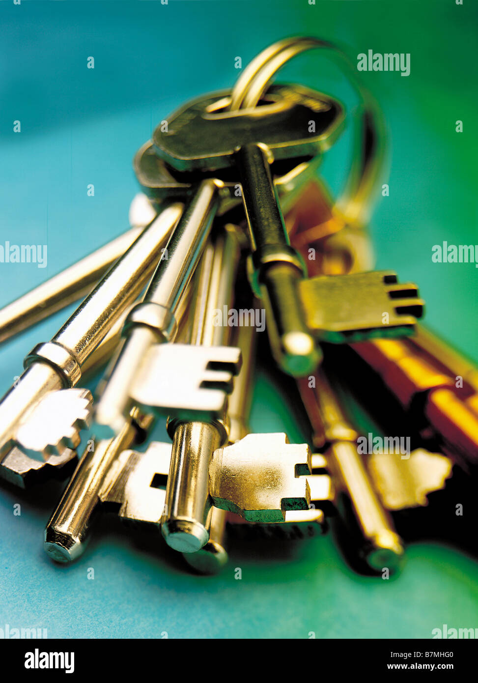 Bunch of Keys Stock Photo - Alamy