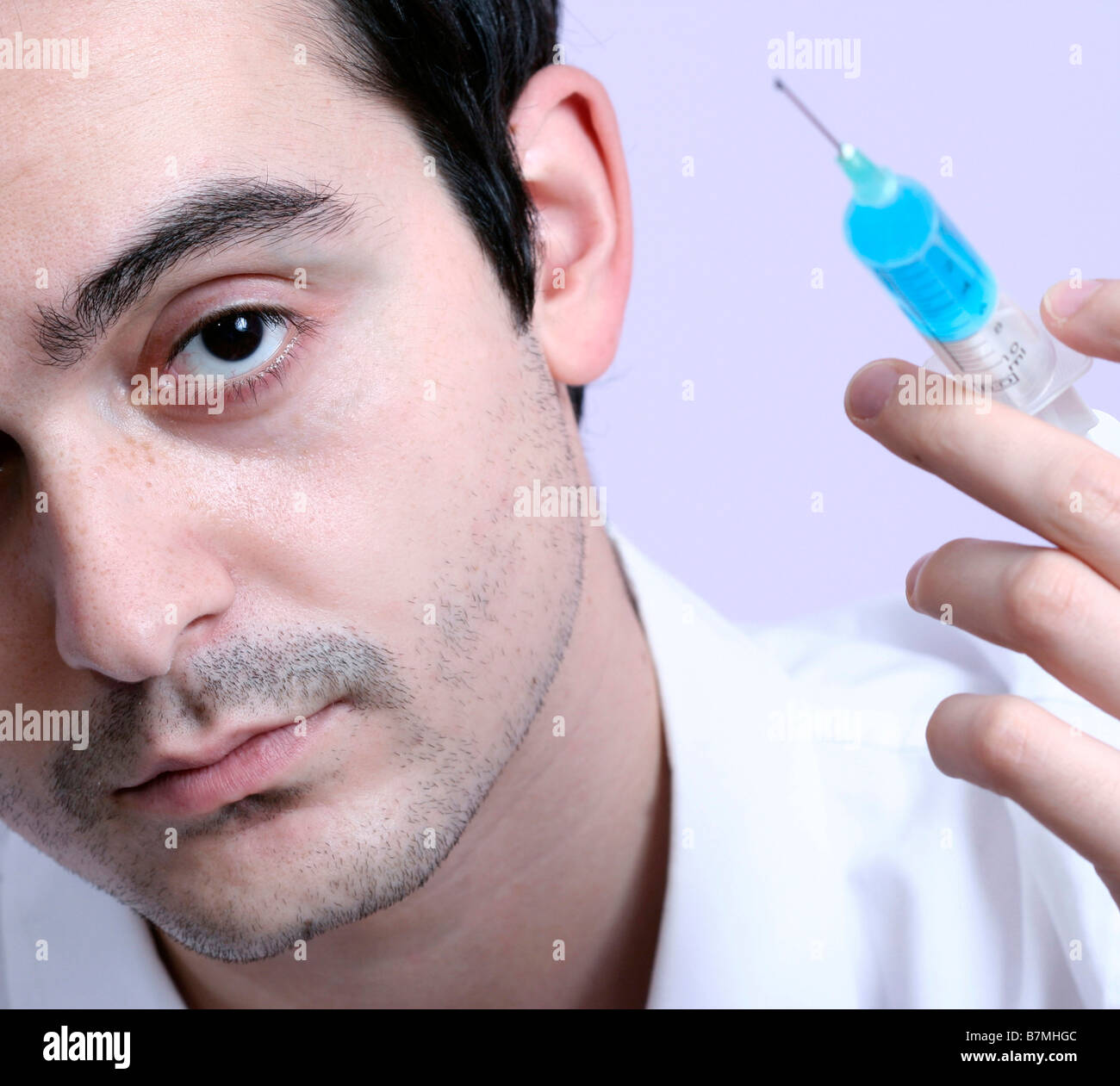 Professional young doctor at work Close up Stock Photo - Alamy