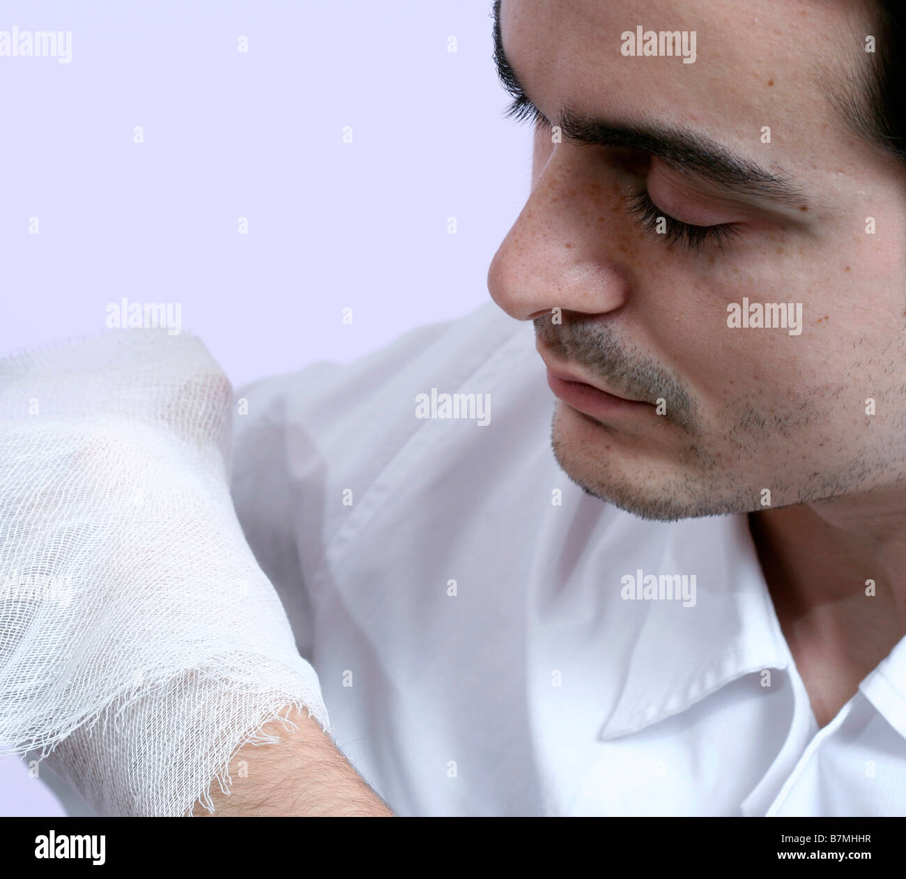 Portrait of a young doctor Stock Photo - Alamy