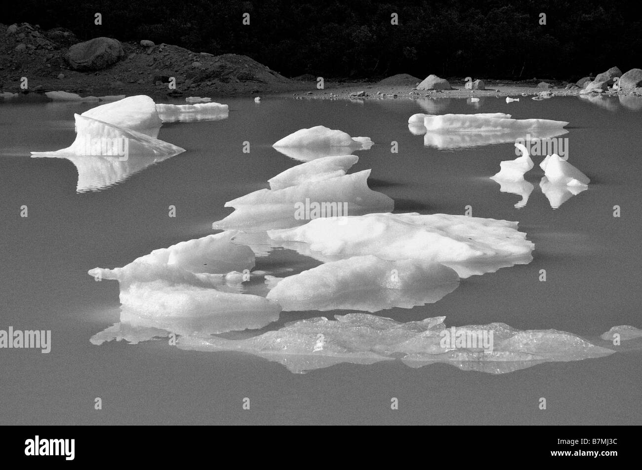Norway Iceberg Ice Glacier Stock Photo - Alamy