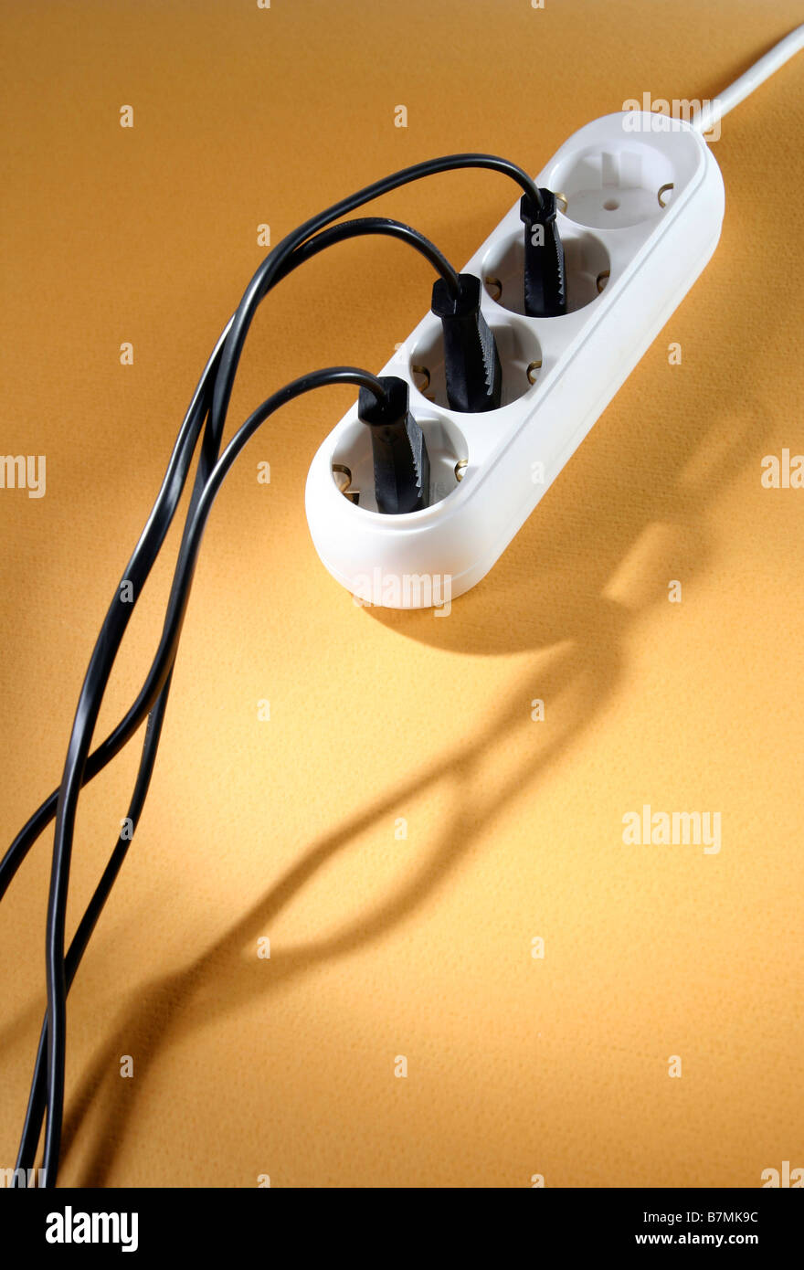 White outlet isolated Stock Photo - Alamy