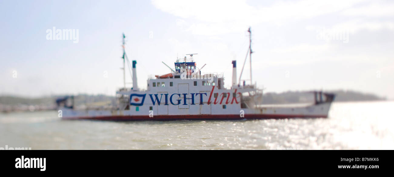 The Solent Isle Of Wight passenger boats ferries people across the ...