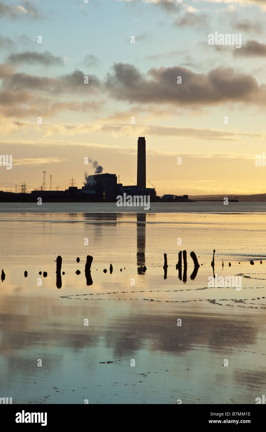 Longannet power station Grangmouth forth estuary scotland uk Stock ...