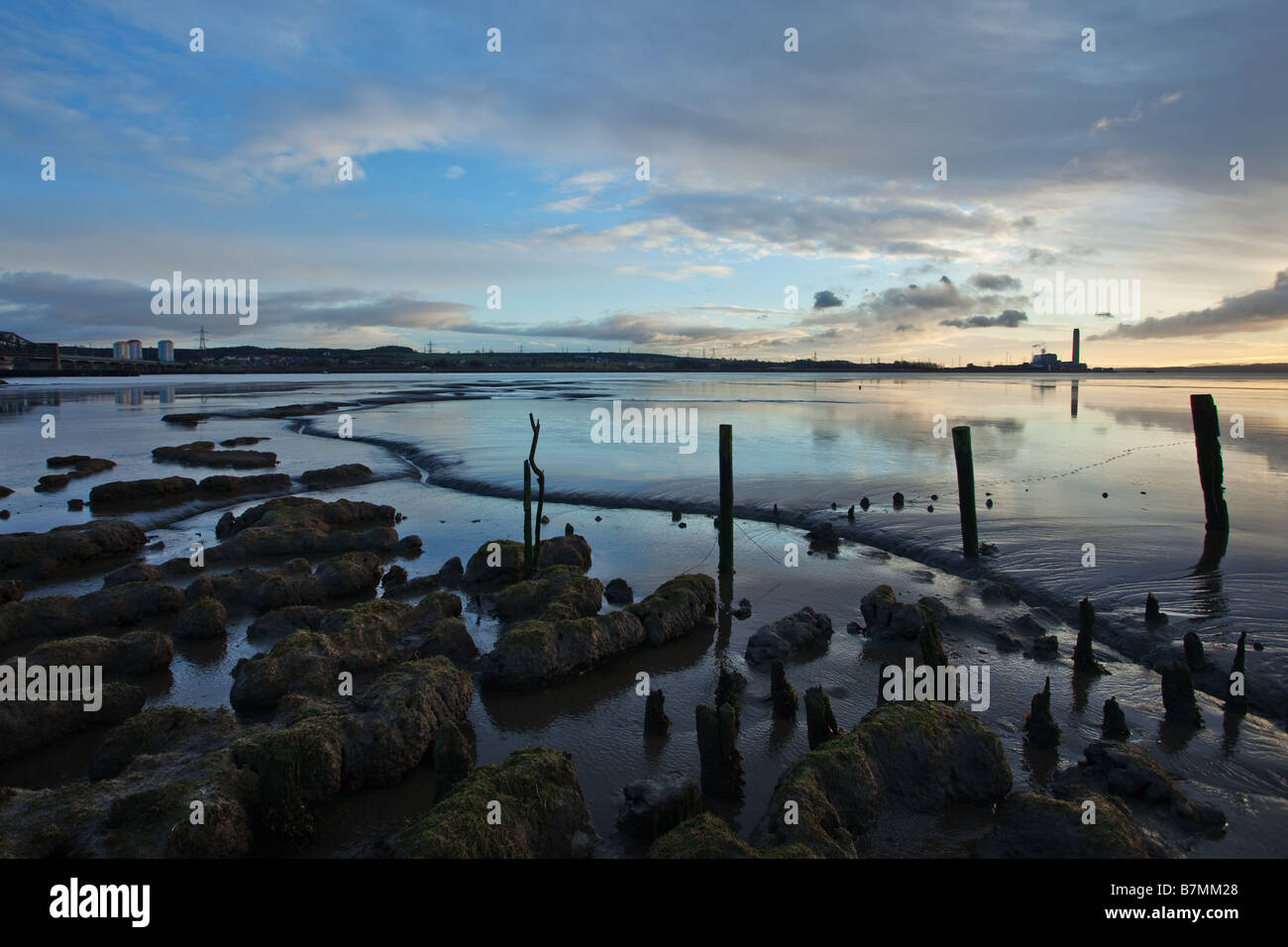 Longannet power station Grangemouth forth estuary scotland uk Stock ...