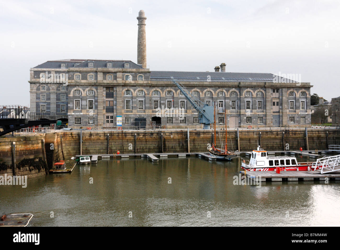 Mill & Bakery Royal William Victualling Yard Plymouth Stock Photo - Alamy
