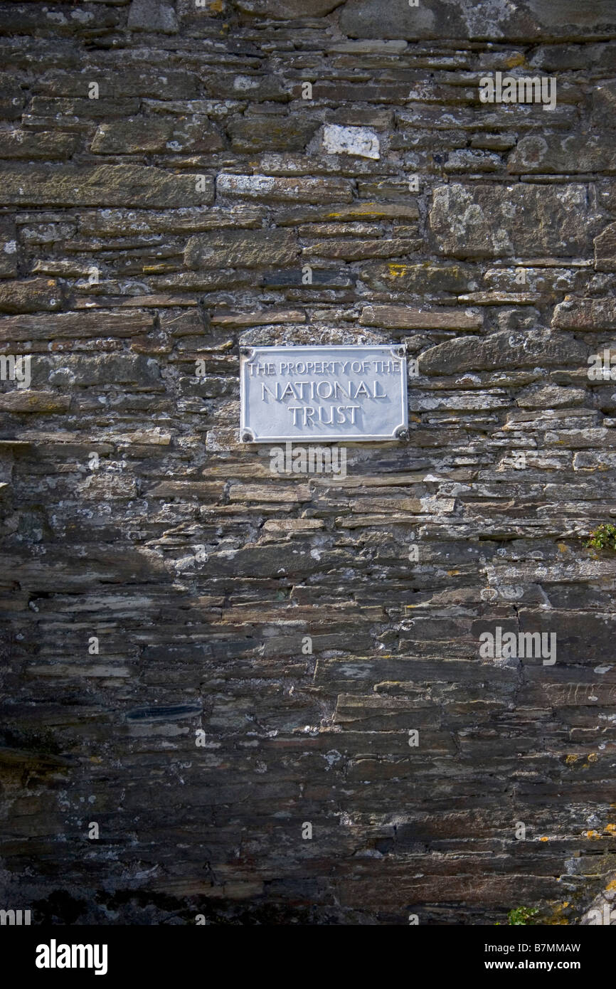 Property of the National Trust sign Stock Photo - Alamy