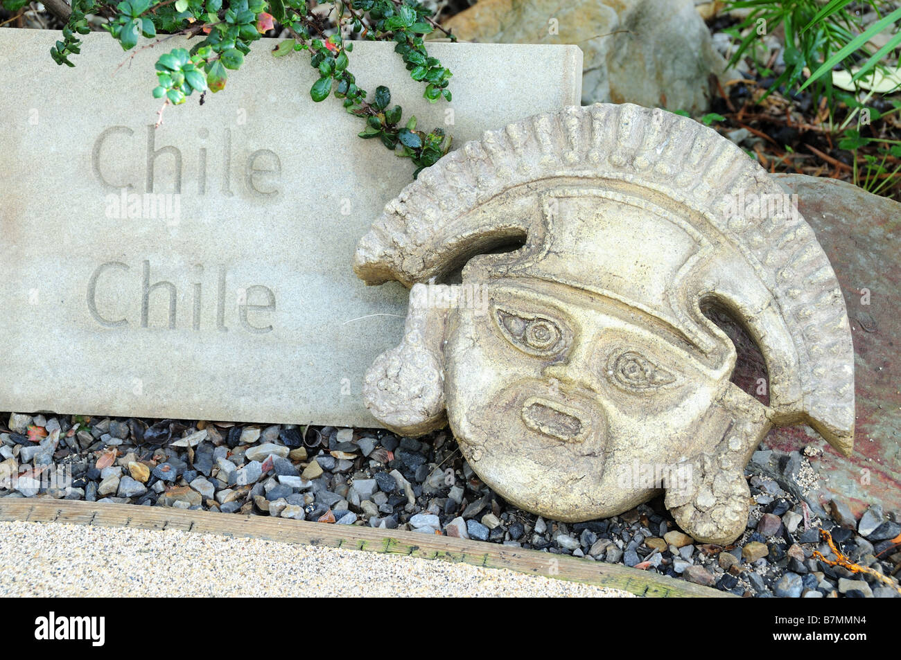 Rock Symbols at the National Botanical Garden of Wales Llanarthne ...