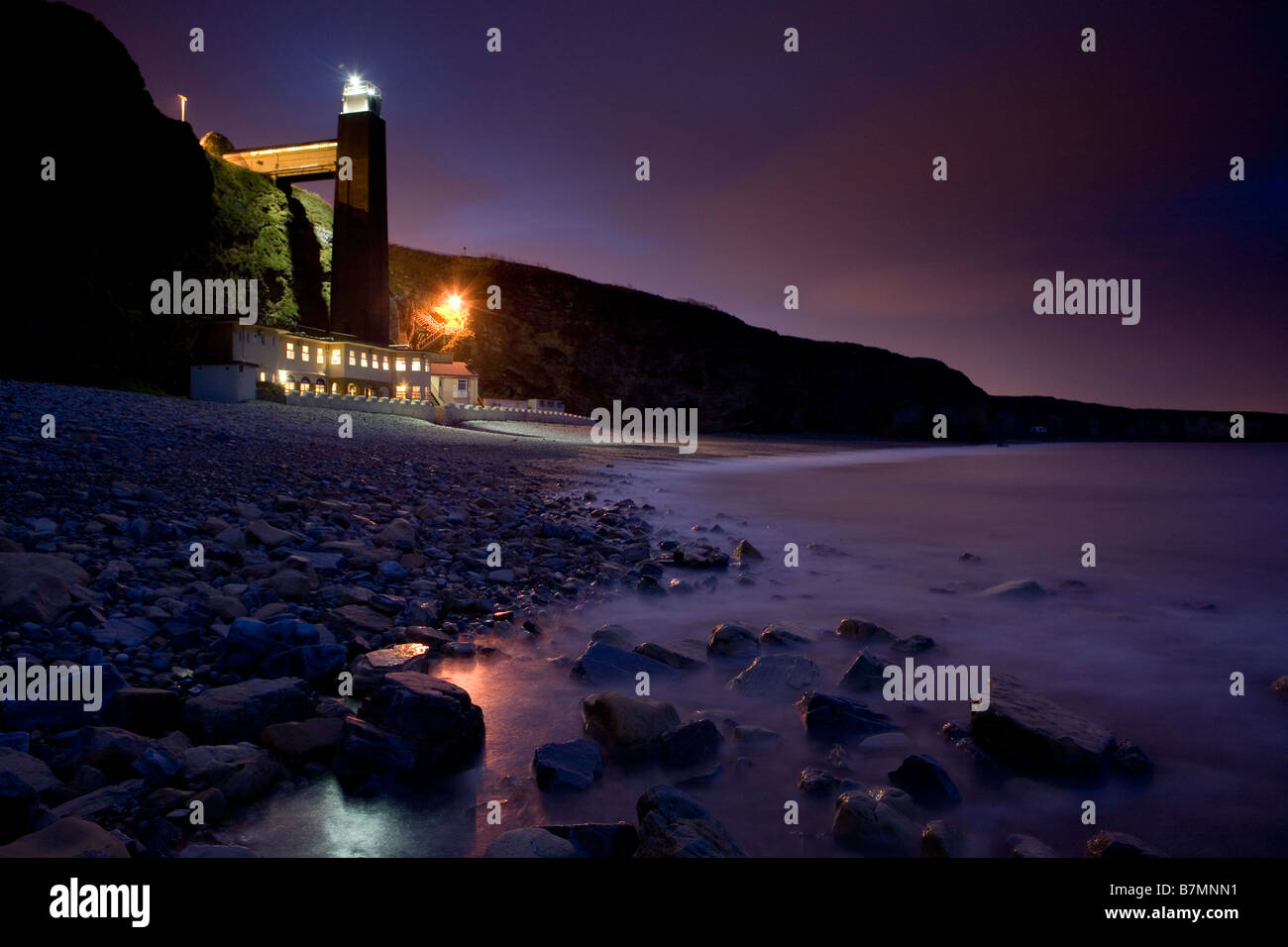 Marsden Grotto public house and restaurant built in the cliffs at ...