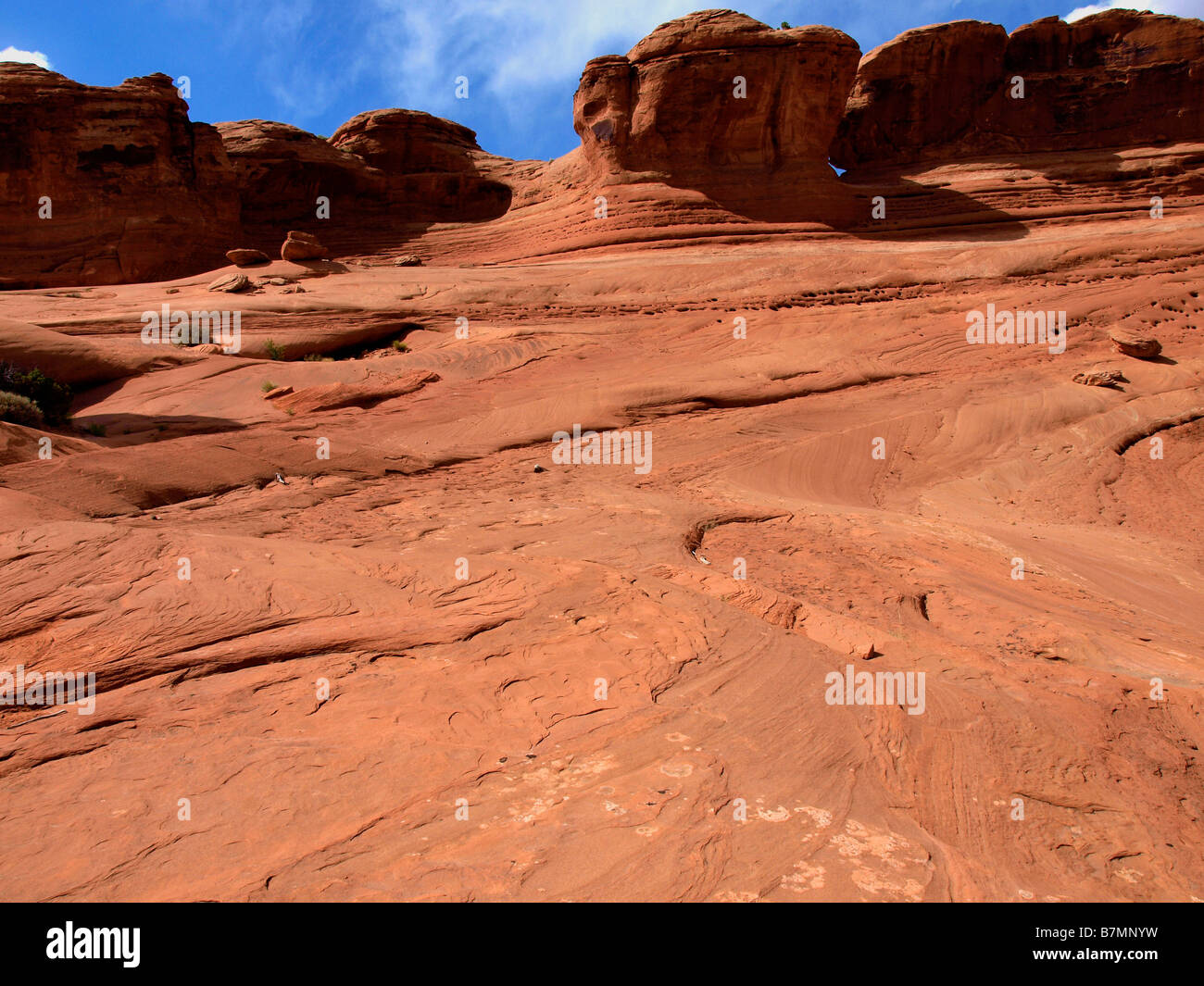 Arches national monument park delicate arch hi-res stock photography ...