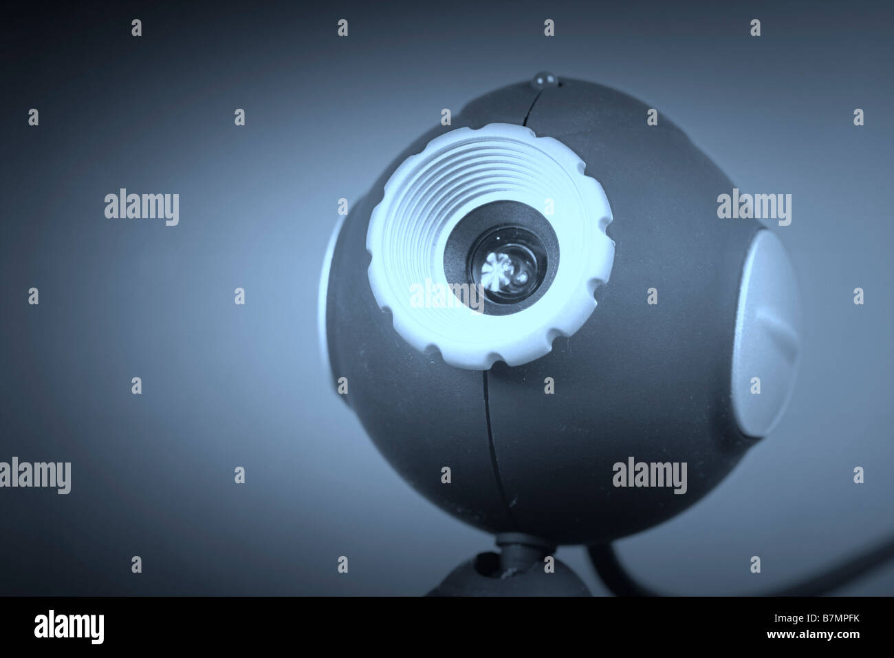 Close-up picture of a web camera Stock Photo - Alamy