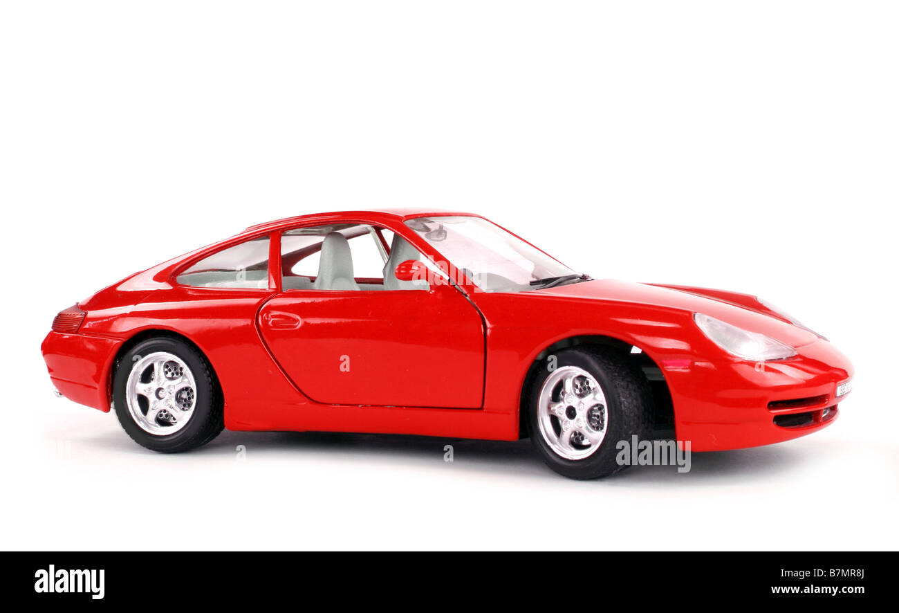 Lateral view of a great car isolated on white Stock Photo - Alamy