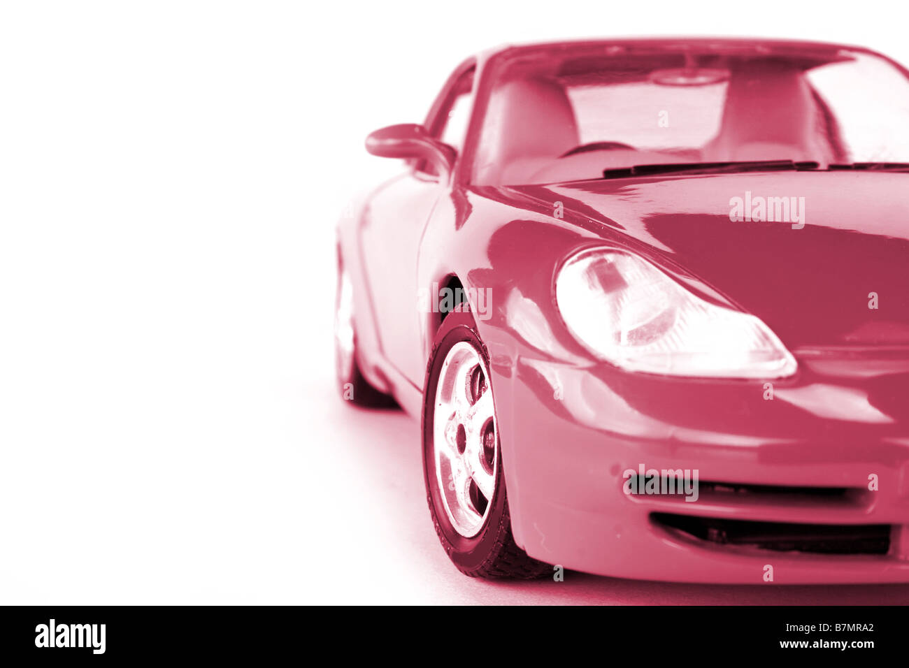 Car view from the front isolated on white Stock Photo - Alamy