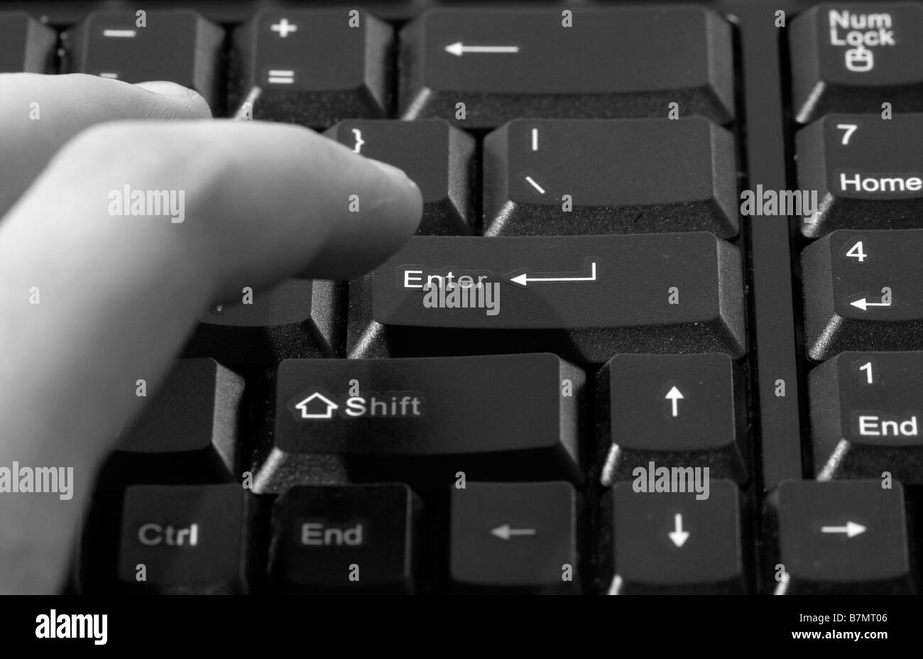 Close-up picture of a computer keyboard Stock Photo - Alamy