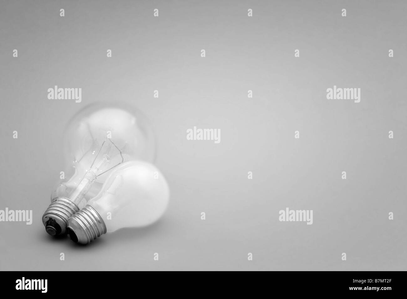 Macro light bulb Black and White Stock Photos & Images - Alamy