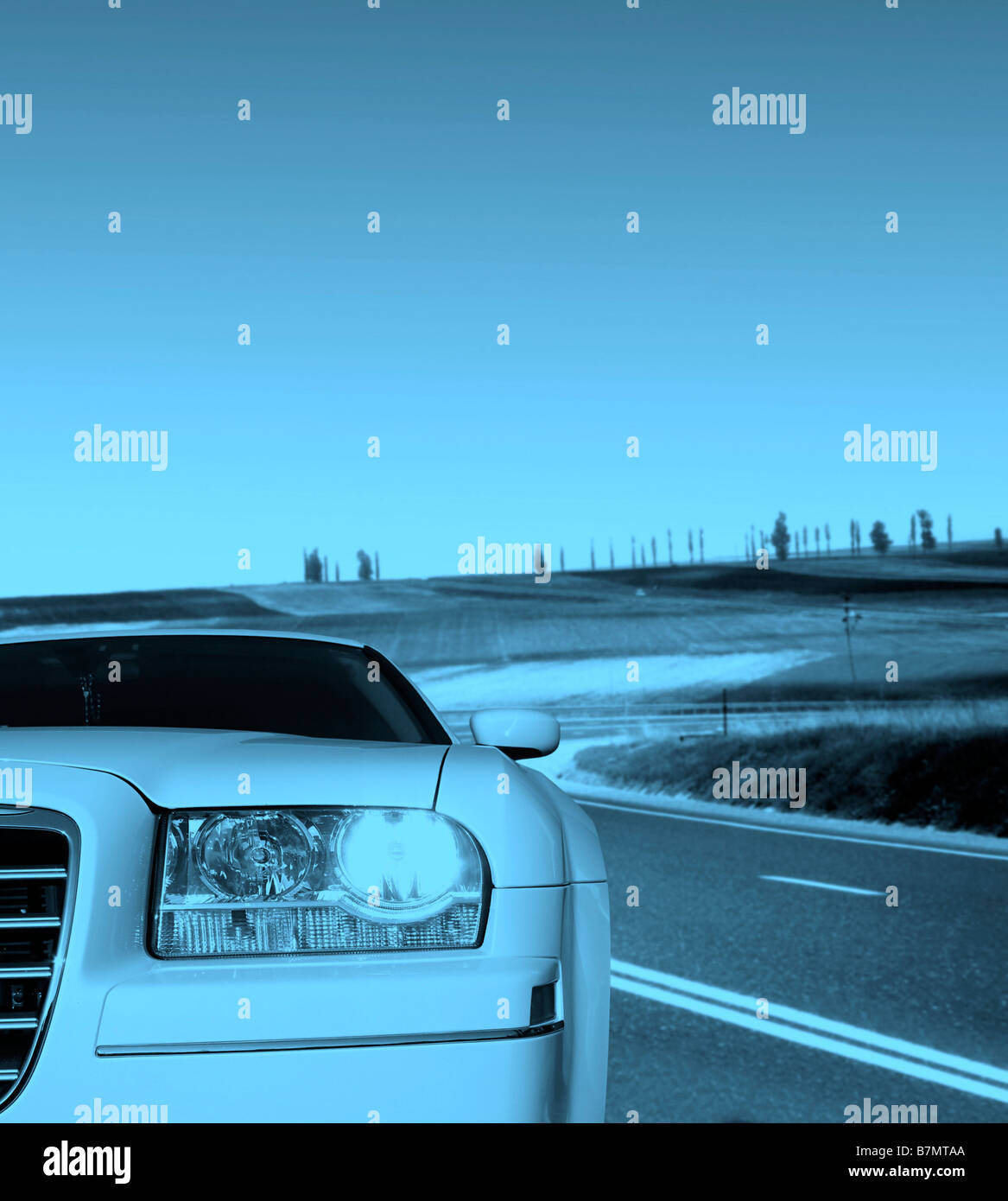 View from cars windshield movement hi-res stock photography and images ...