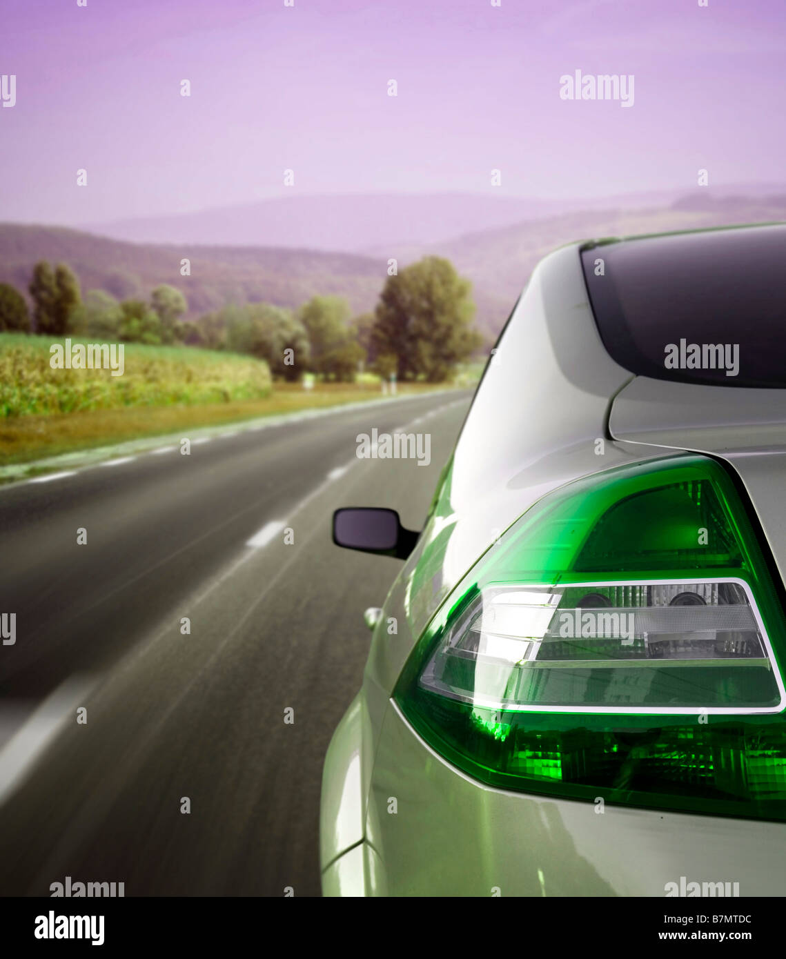 Fast driving on the highway Stock Photo - Alamy