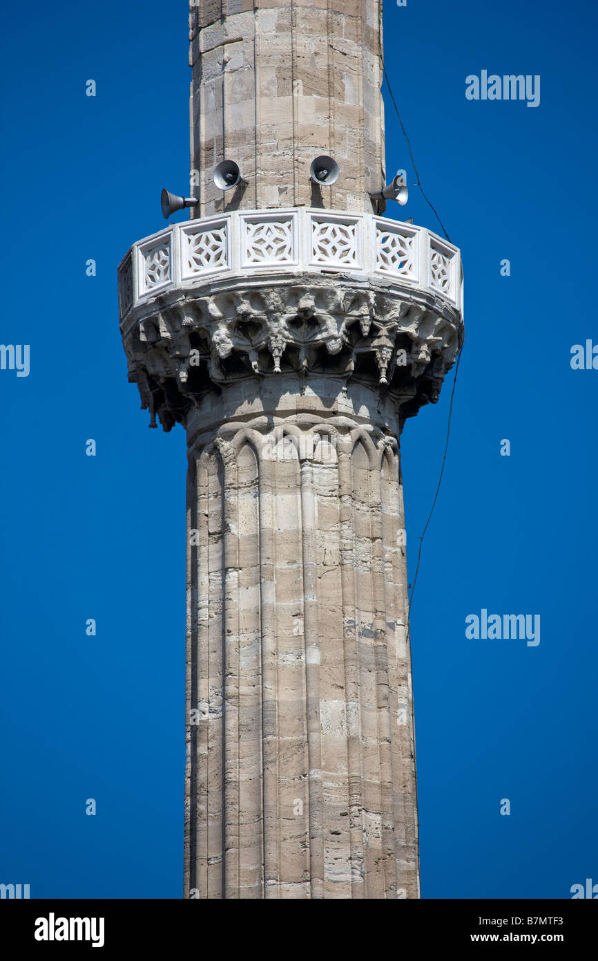 Minaret Istanbul Turkey Stock Photo - Alamy