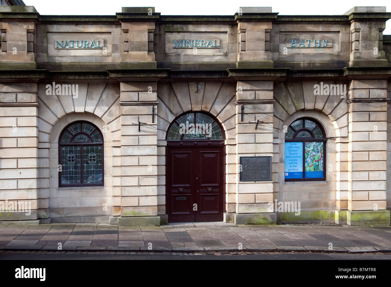 The Natural Mineral Baths former building in Buxton, Derbyshire, Great ...
