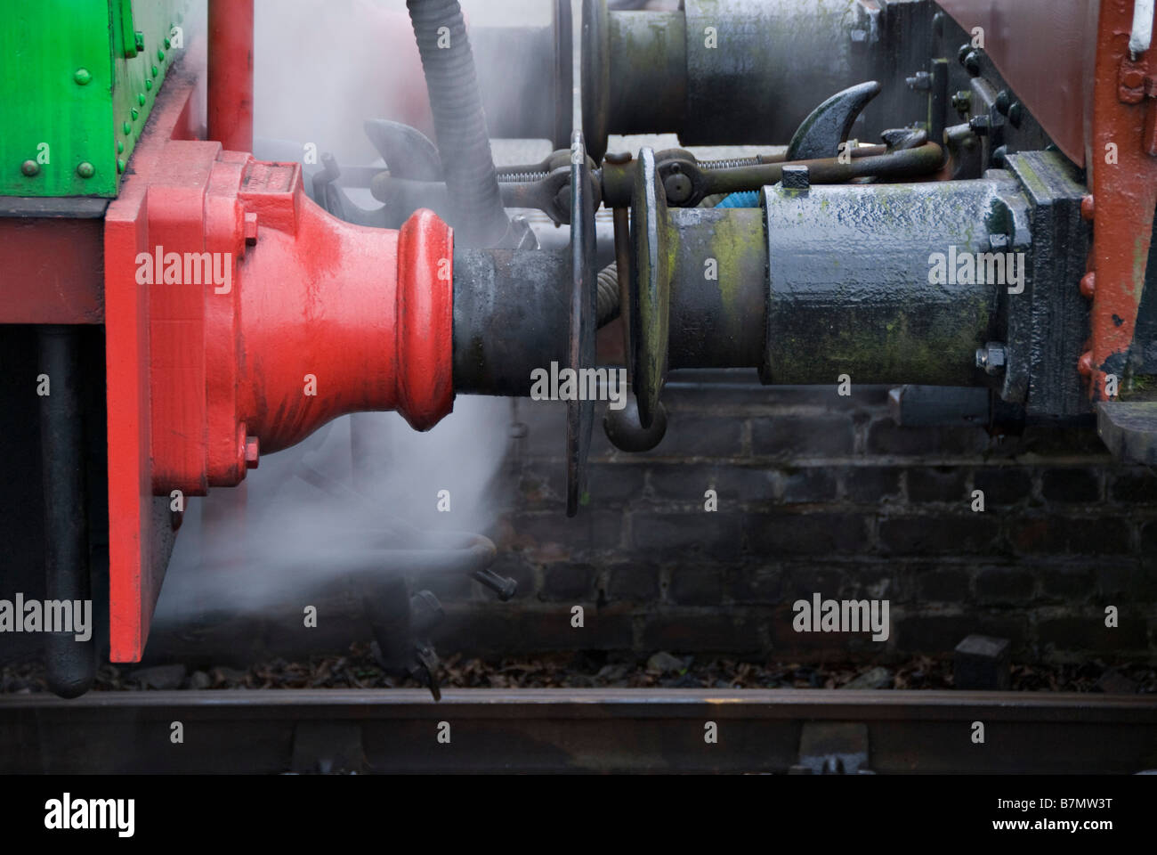Steam train buffers steam railway hi-res stock photography and images ...