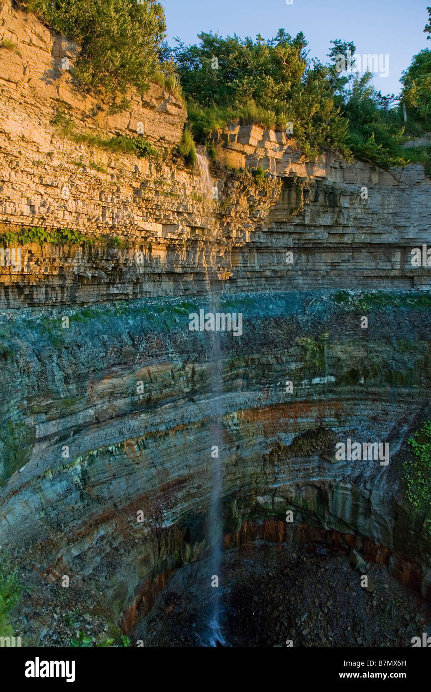 Valaste Waterfall, Ida Viru County, Estonia, Europe Stock Photo - Alamy