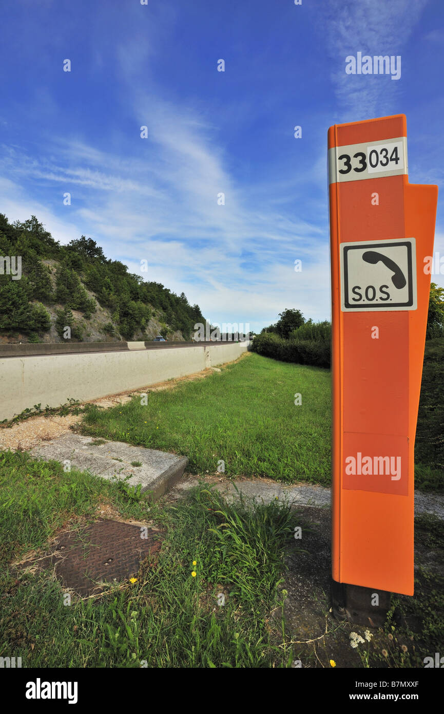 Motorway Emergency Telephone Box High Resolution Stock Photography and ...