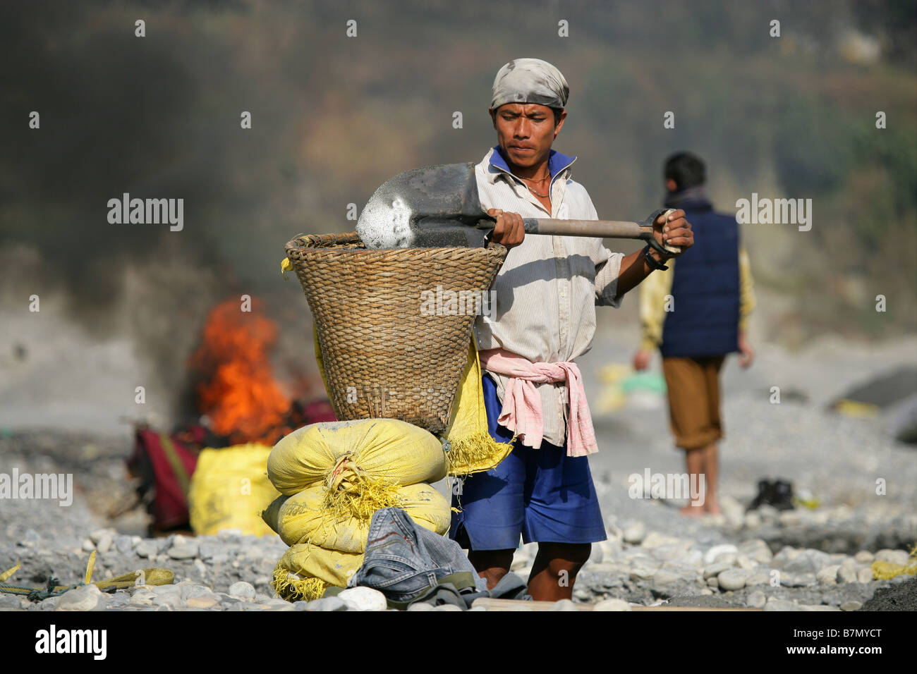 Labouring man hi-res stock photography and images - Alamy