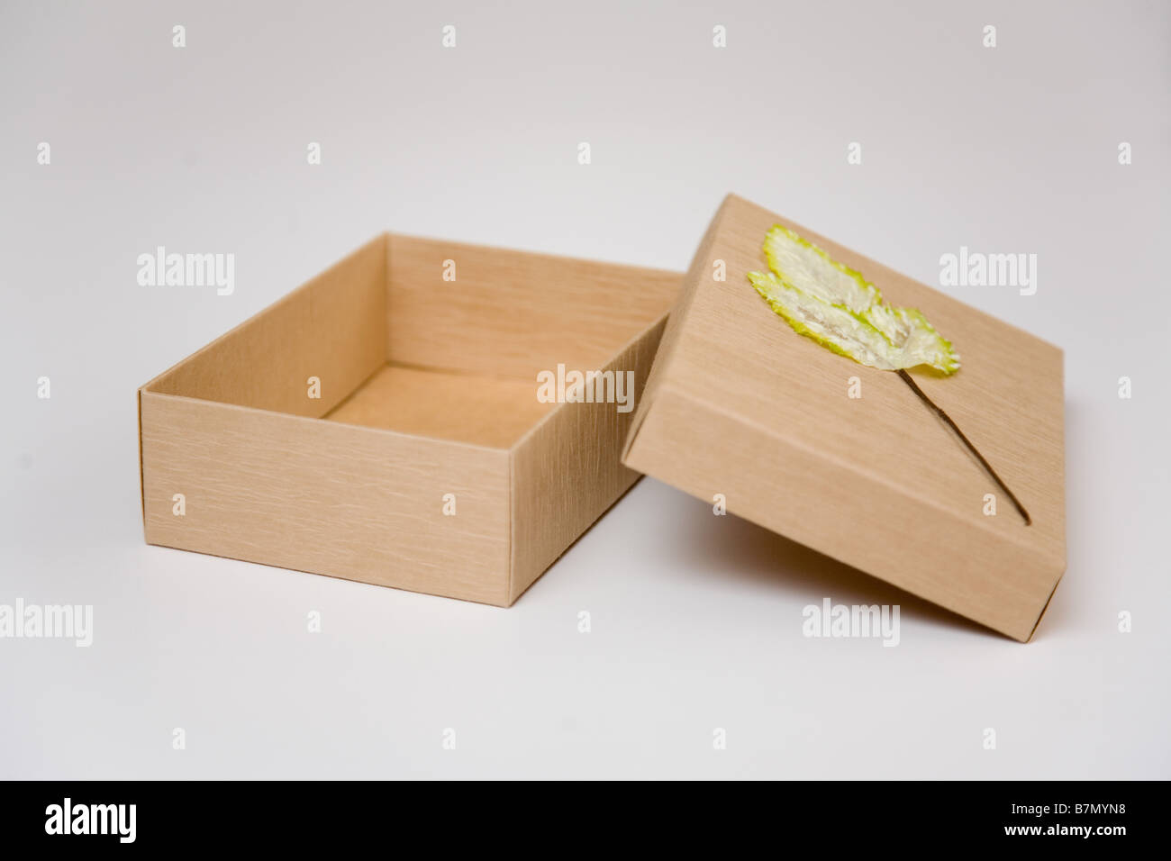 Empty Gift Box Stock Photo - Alamy