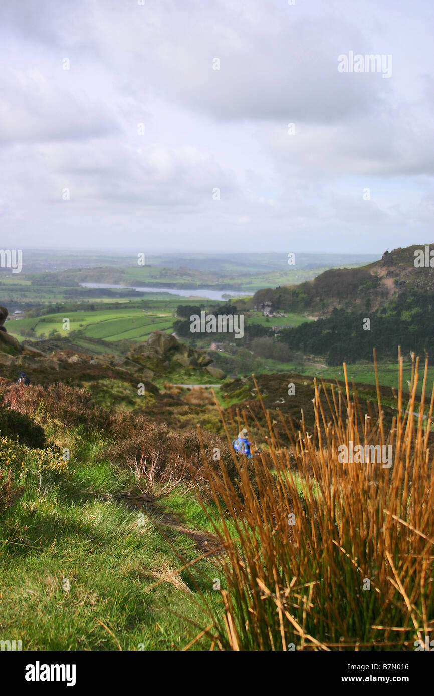 Peak District view Stock Photo - Alamy