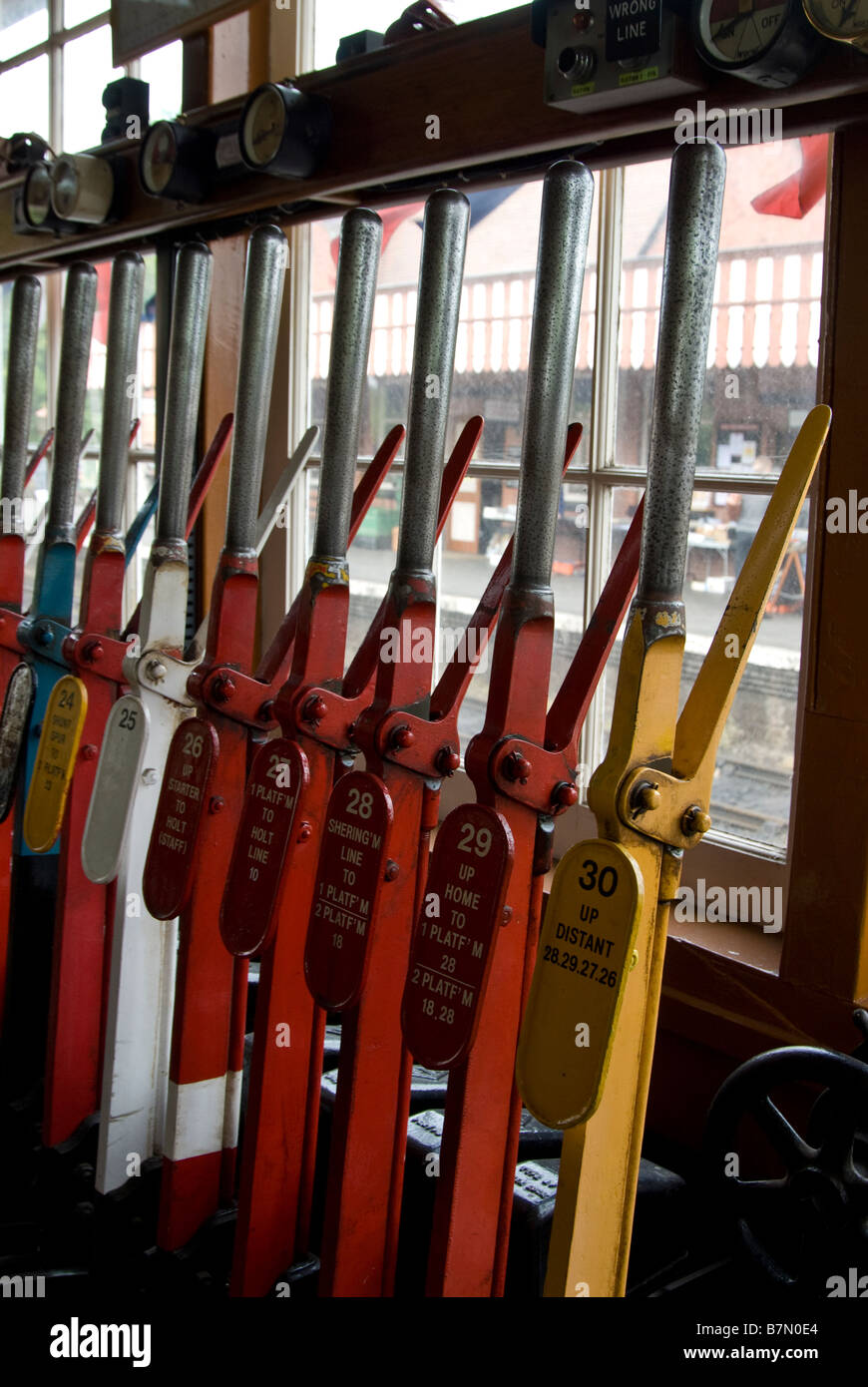 Signalman signal box hi-res stock photography and images - Alamy