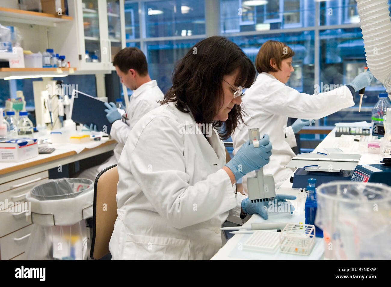 AstraZeneca research laboratory dedicated to work on a cure for ...