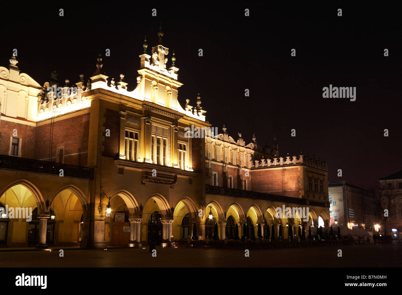 Renaissance Sukiennice (Cloth Hall) (Drapers' Hall) in Kraków Stock ...