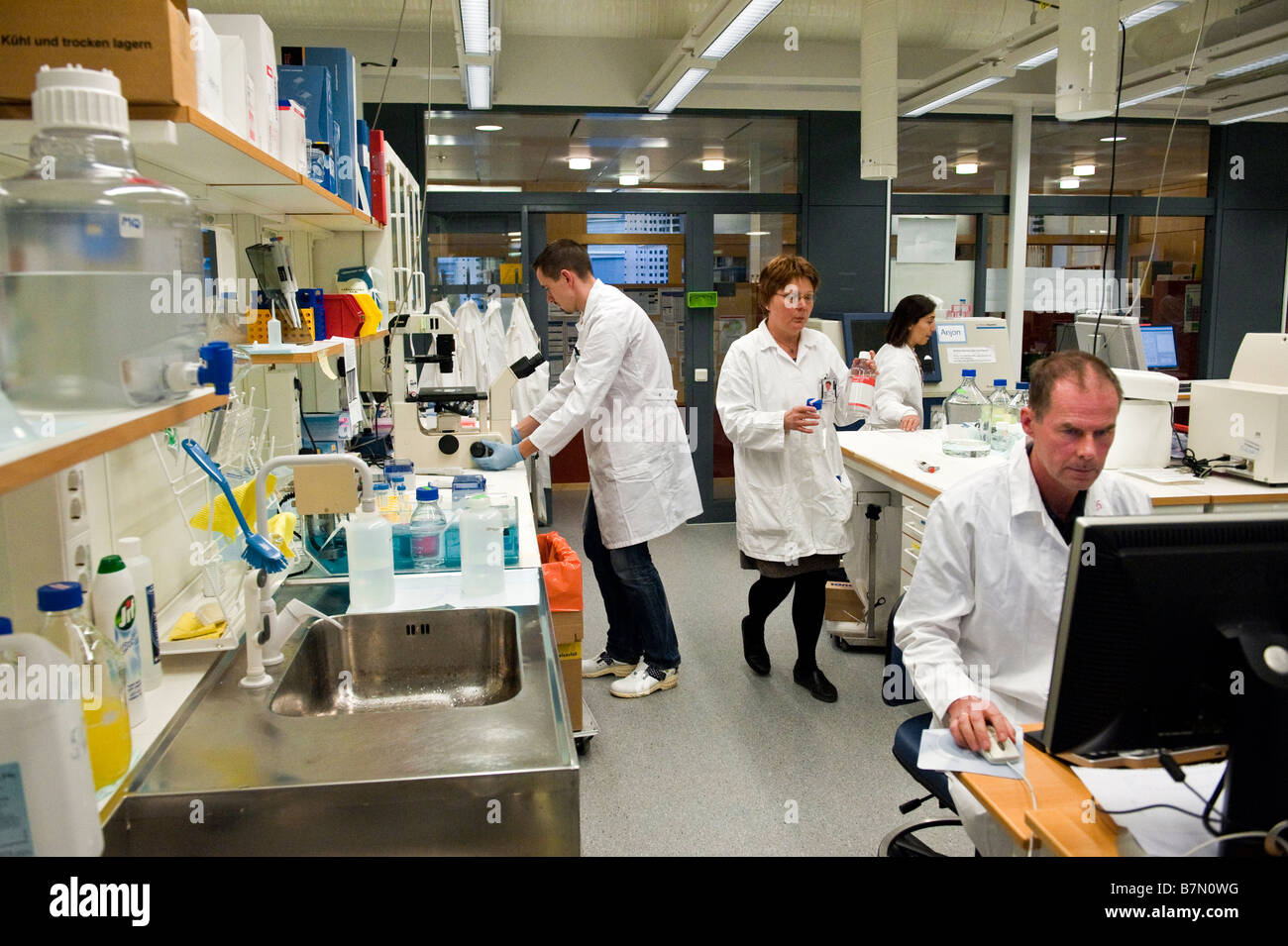 AstraZeneca research laboratory dedicated to work on a cure for ...