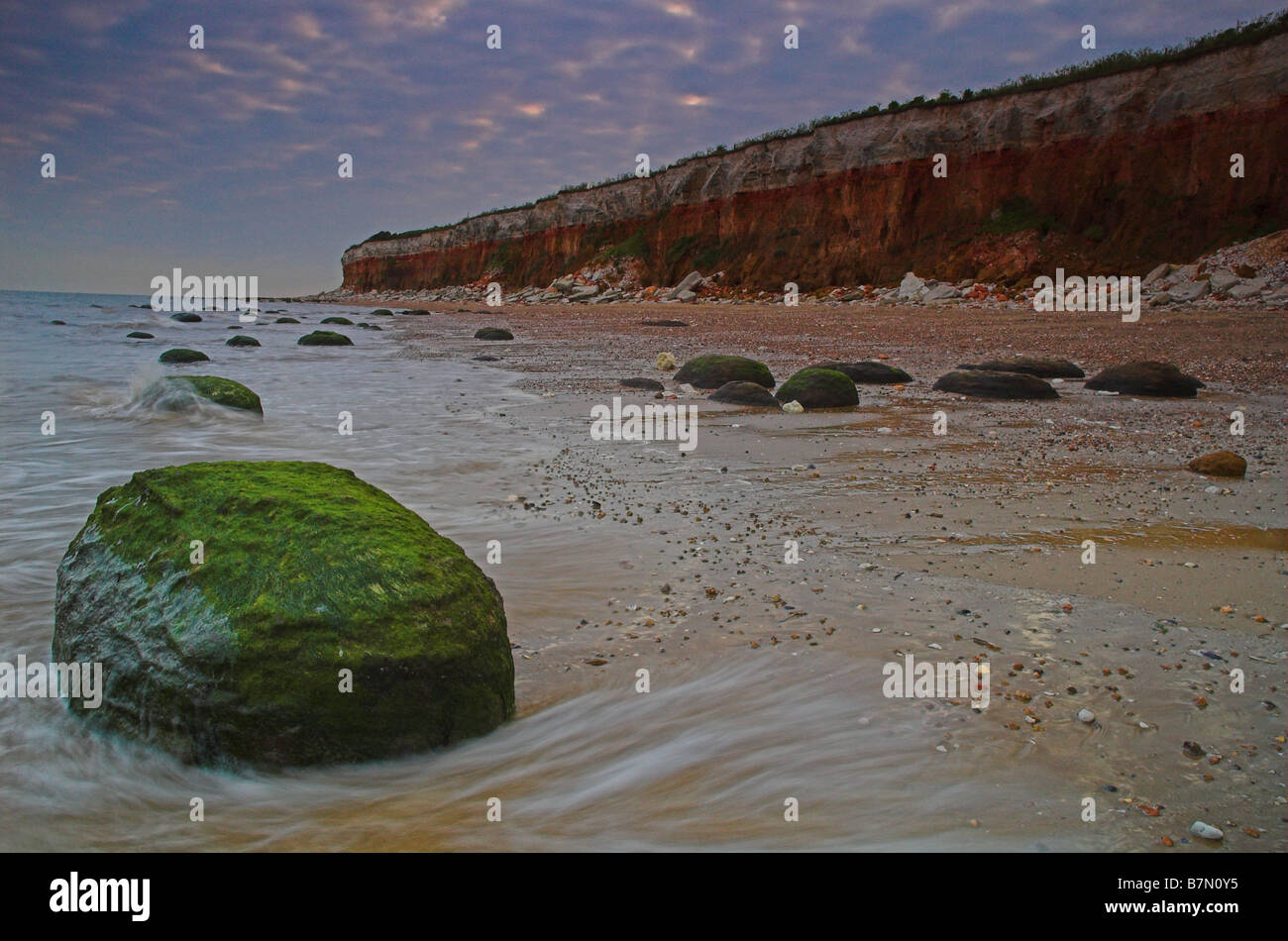 Cliffs at Hunstanton Stock Photo - Alamy