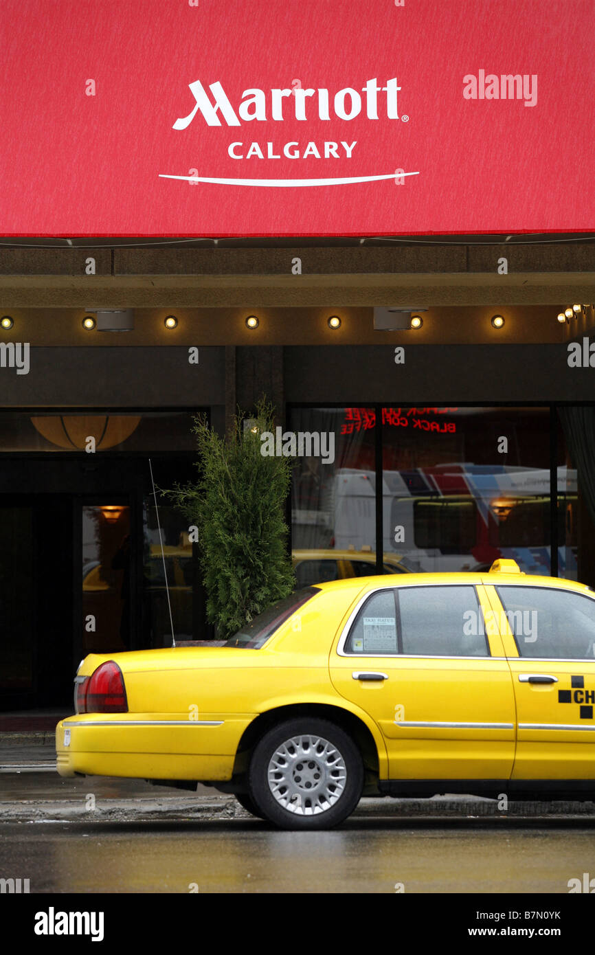 Marriott Hotel, Calgary, Alberta, Canada Stock Photo - Alamy