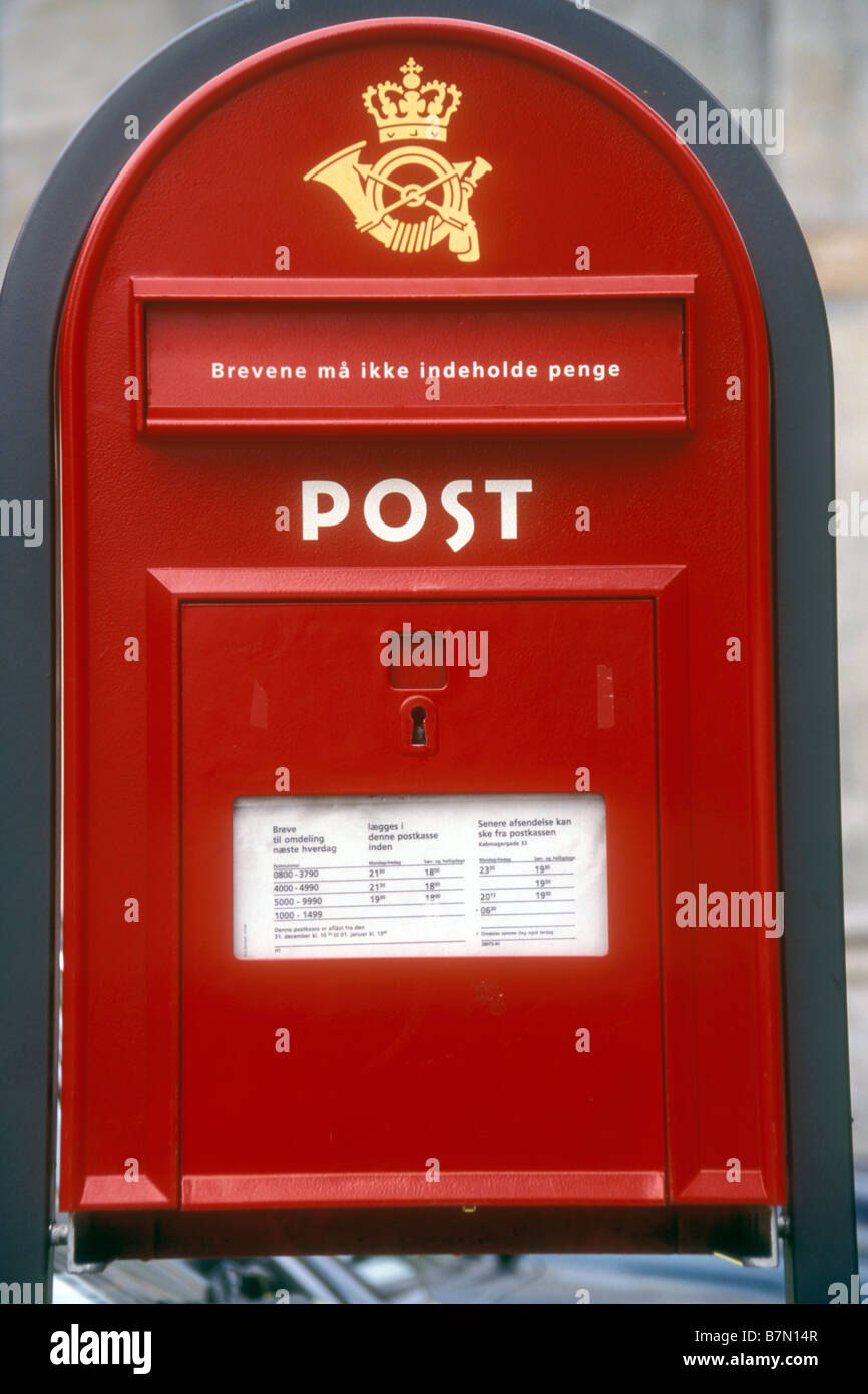 Post box copenhagen denmark hi-res stock photography and images - Alamy