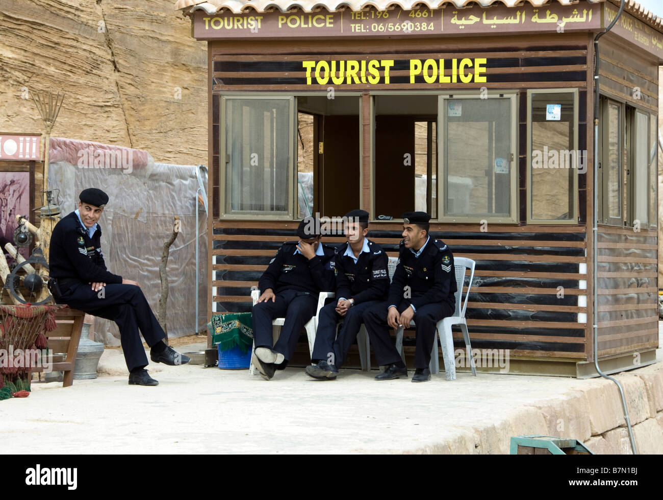 Jordan police hi-res stock photography and images - Alamy