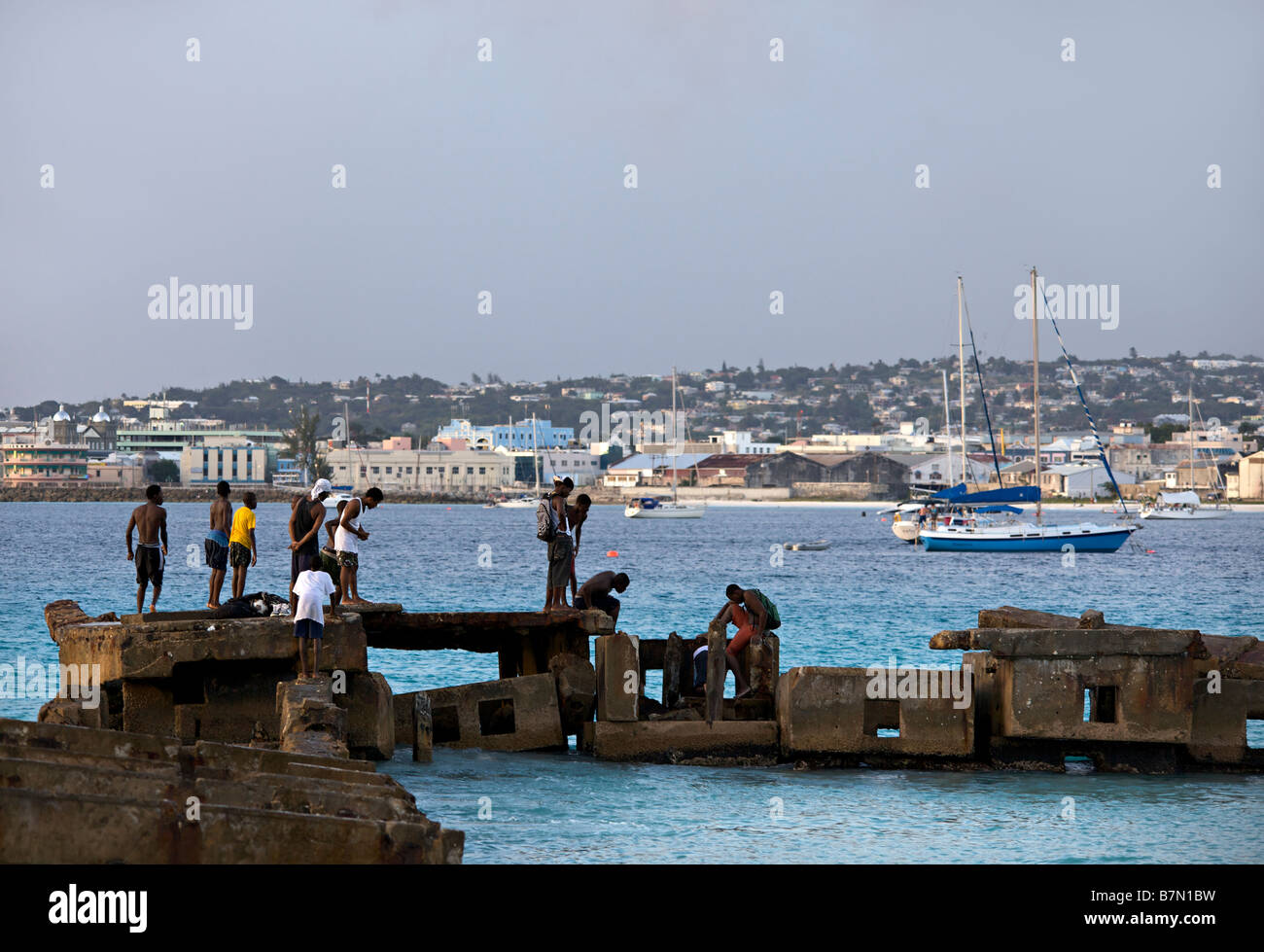 Barbadian boys hi-res stock photography and images - Alamy