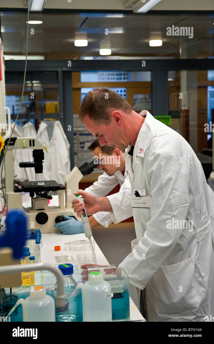 AstraZeneca research laboratory dedicated to work on a cure for ...