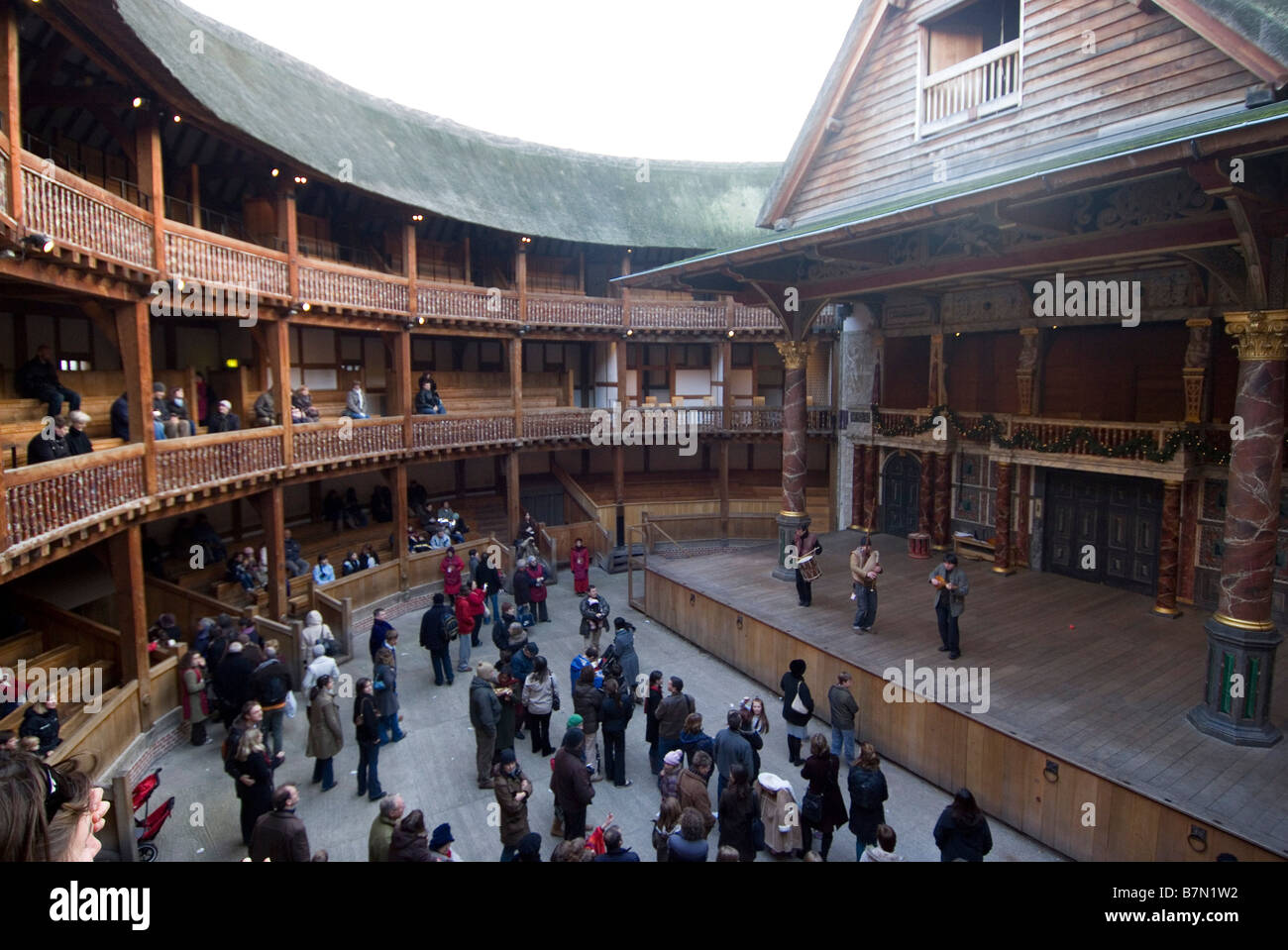 The Globe Theatre London SE1 England Stock Photo - Alamy