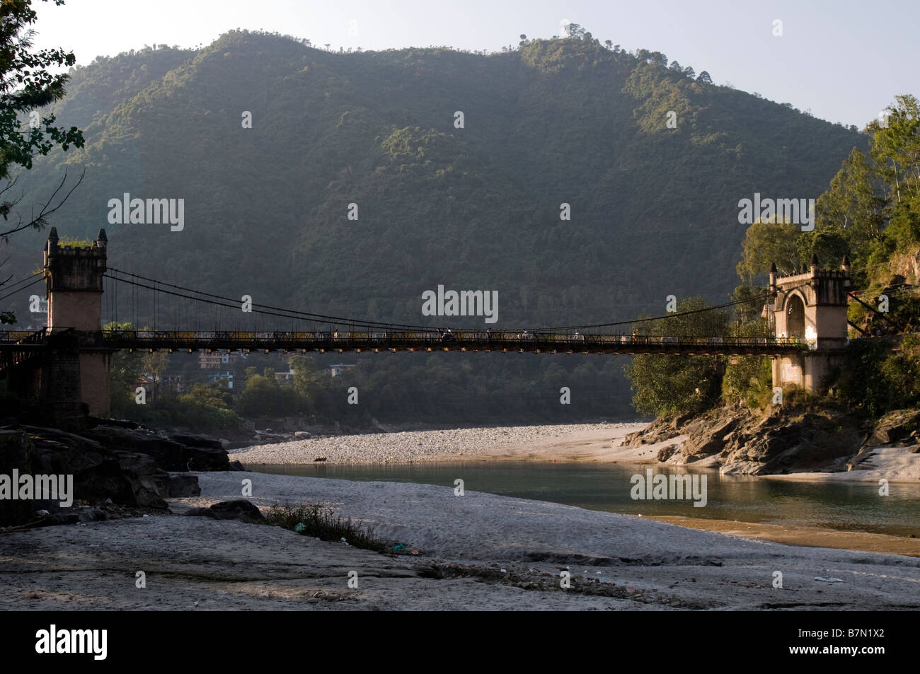 The Bridge. Mandi. Himachal Pradesh. India Stock Photo - Alamy